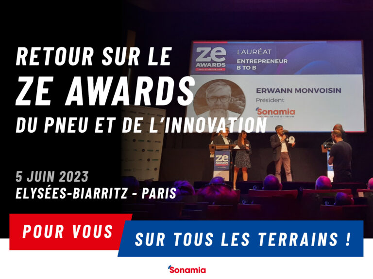 Sonamia BtoB entrepreneur of the year at the Ze Awards